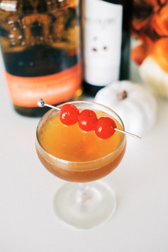 Halloween Sour | Cherry Bourbon Cocktail