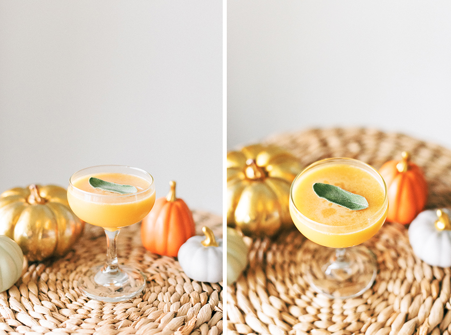 Butternut Squash Cocktail | Thanksgiving Cocktail